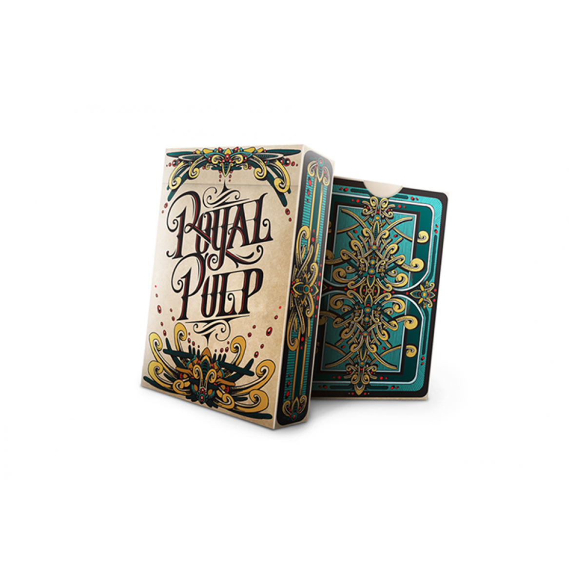 Royal Pulp Playing Card Deck (Green) by Gamblers Warehouse | Martinka Magic