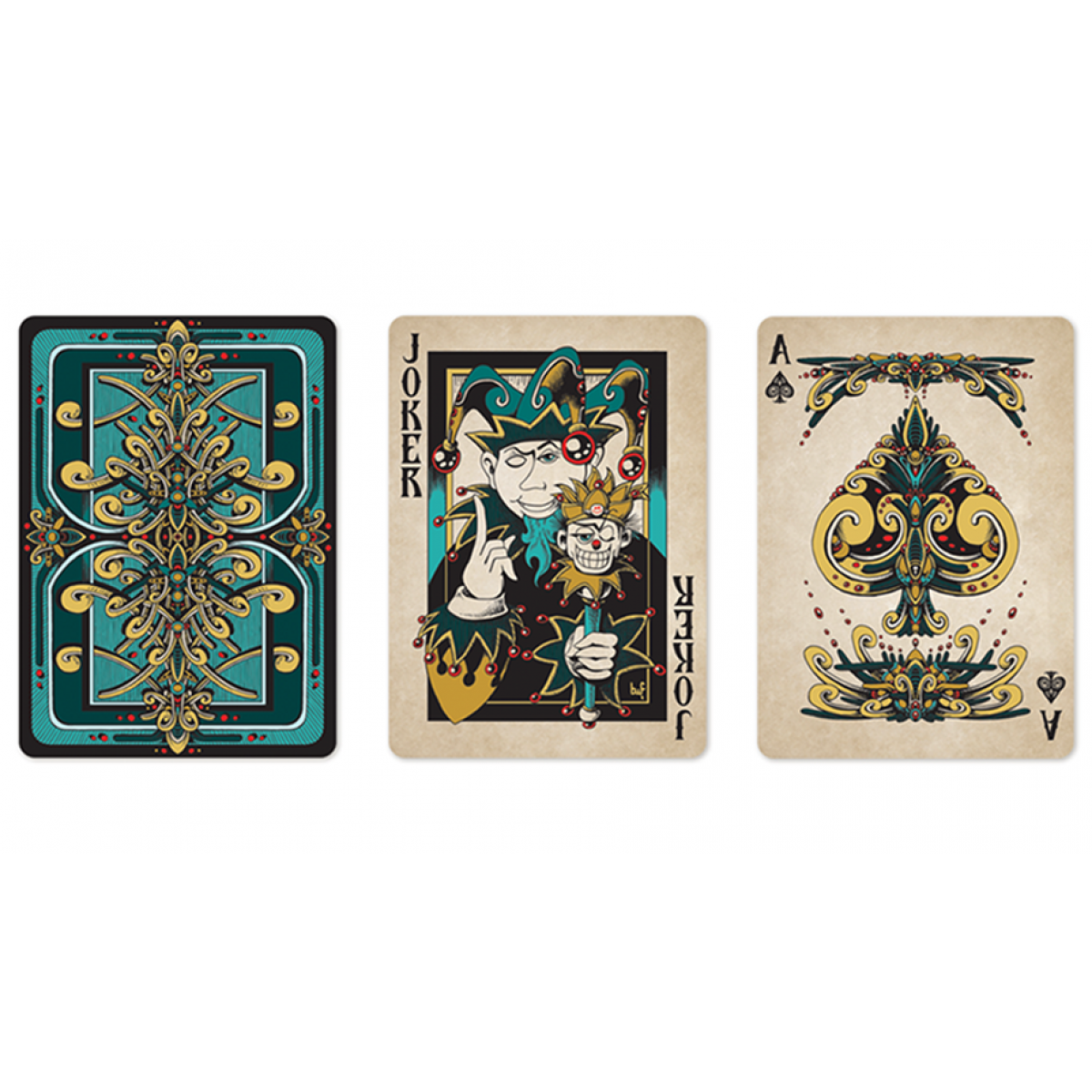 Royal Pulp Playing Card Deck (Green) by Gamblers Warehouse | Martinka Magic