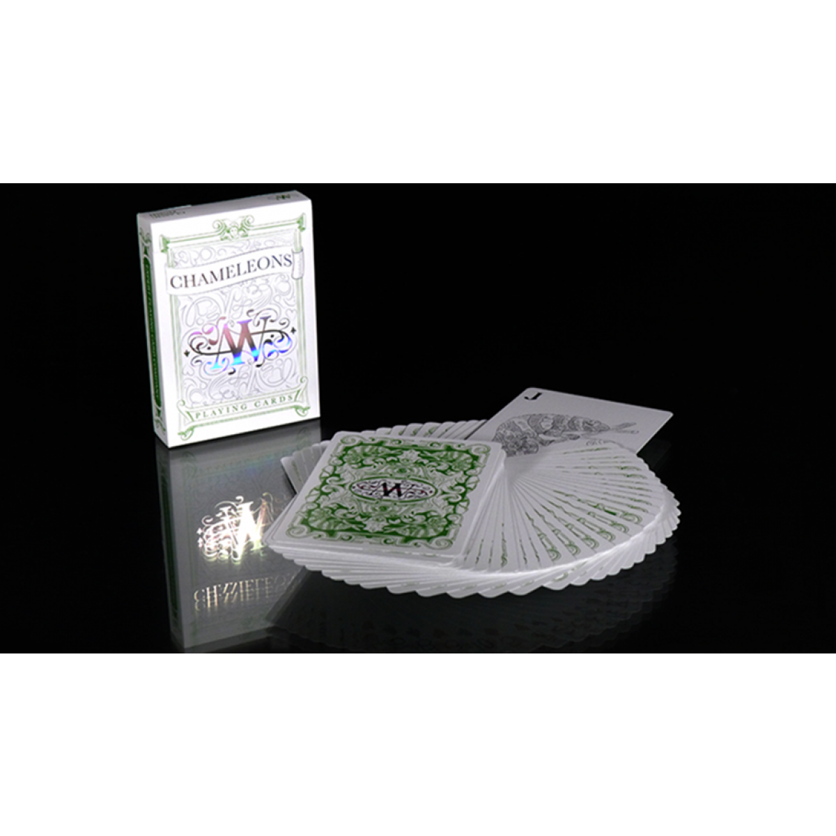 Chameleon Playing Cards designed By Asi Wind (Green) by Expert Playing ...