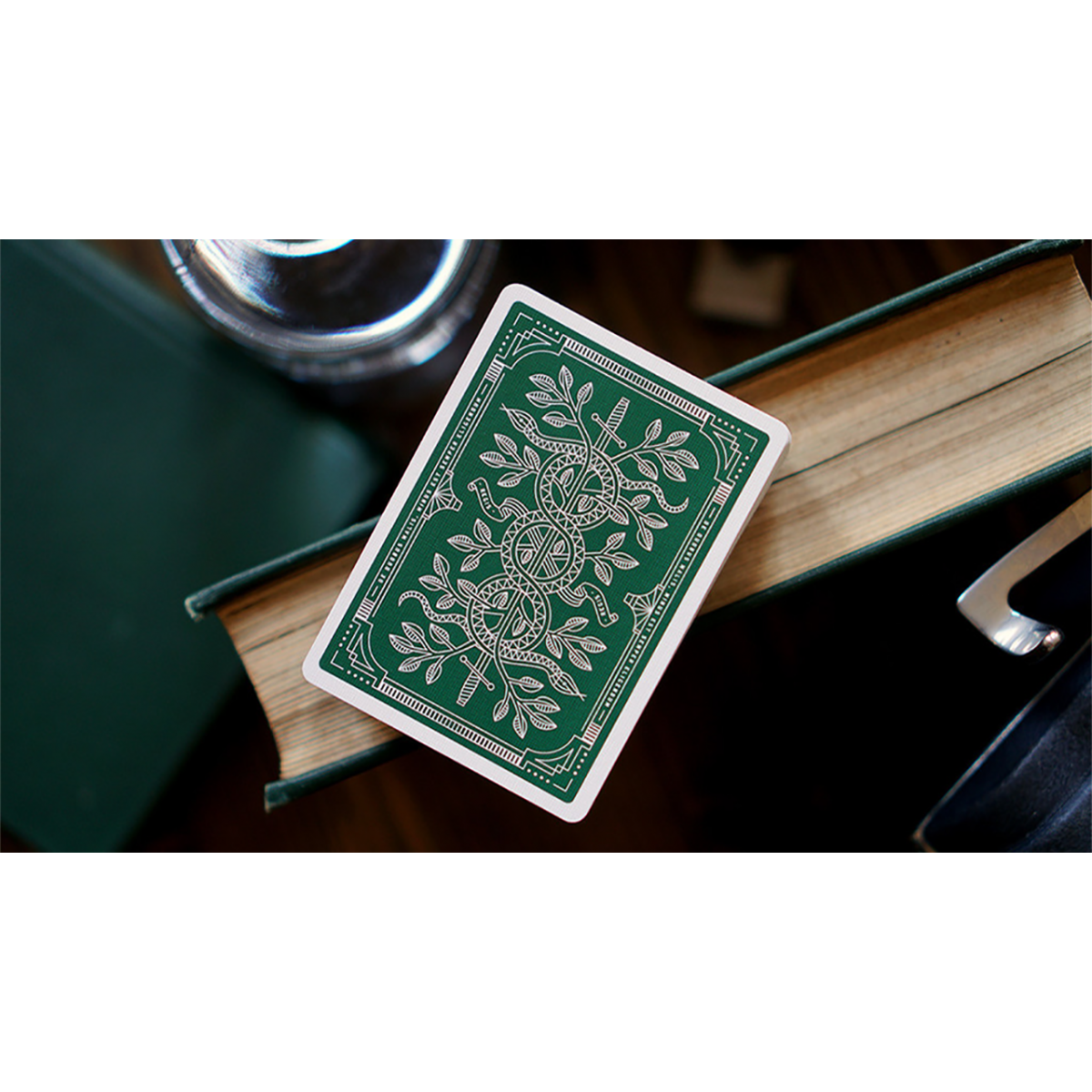 Monarch Playing Cards (Green) by Theory 11 - Premium Deck | Martinka Magic