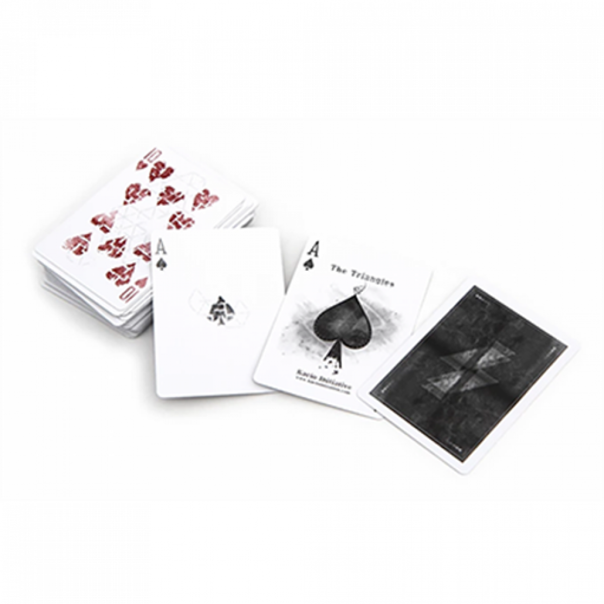 The Triangles Prototype Edition Playing Card Deck | Martinka Magic