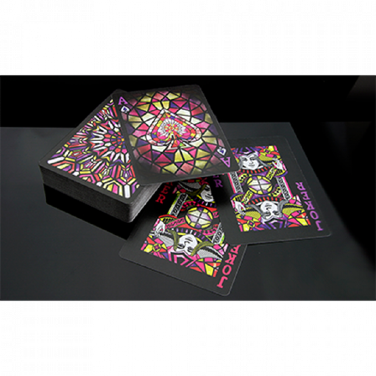 Bicycle Stained Glass Playing Card Deck by Collectable Playing Cards ...