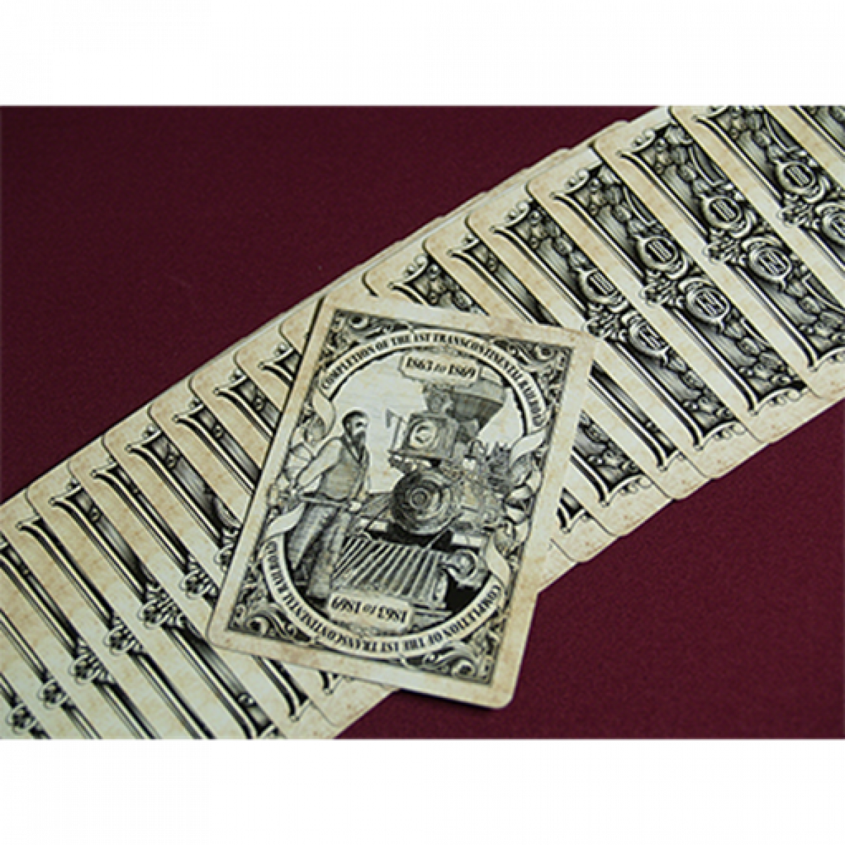 Bicycle Golden Spike Playing Card Deck by Jody Eklund | Martinka Magic