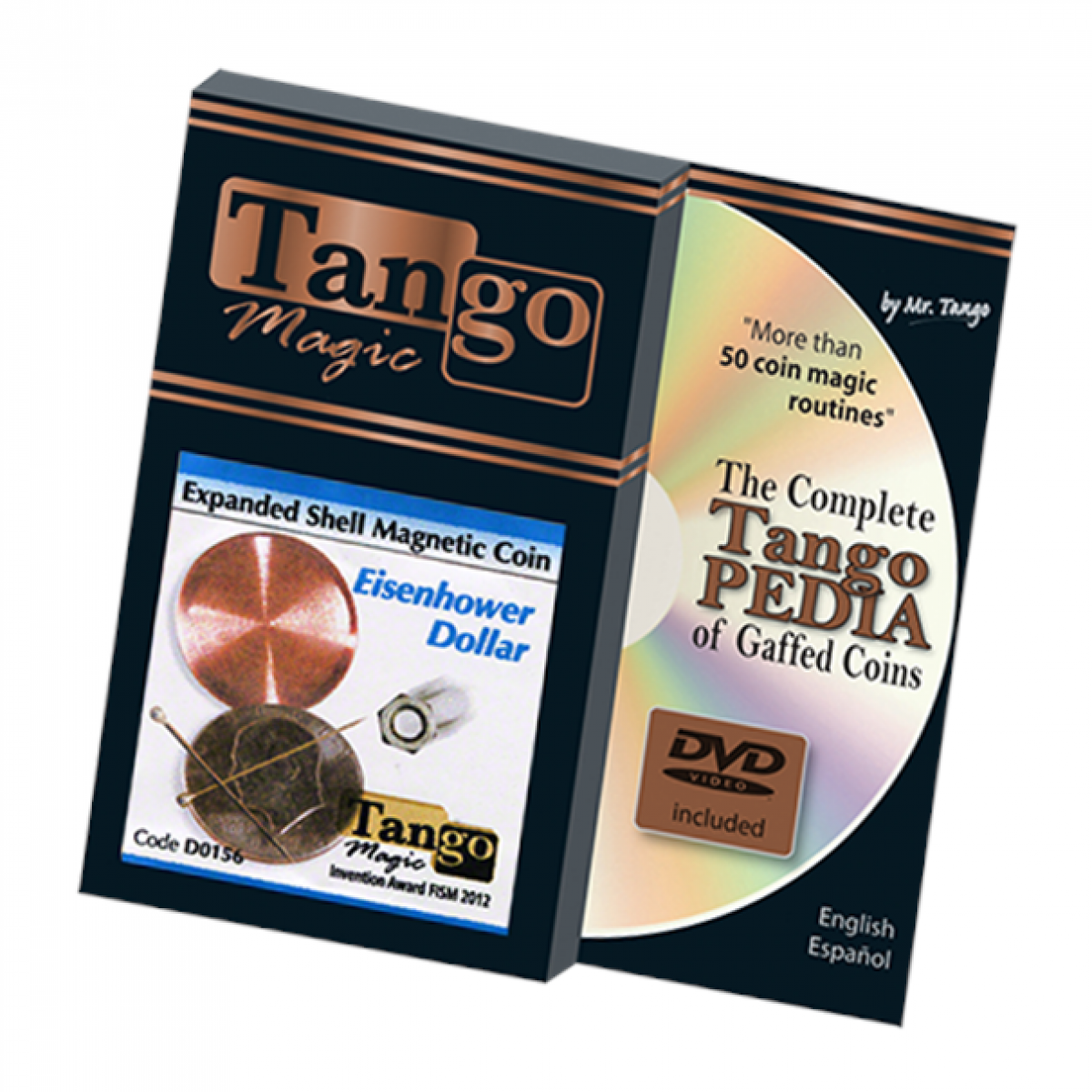 Eisenhower Dollar Expanded Shell with Shim - Precision Made Magic Trick ...