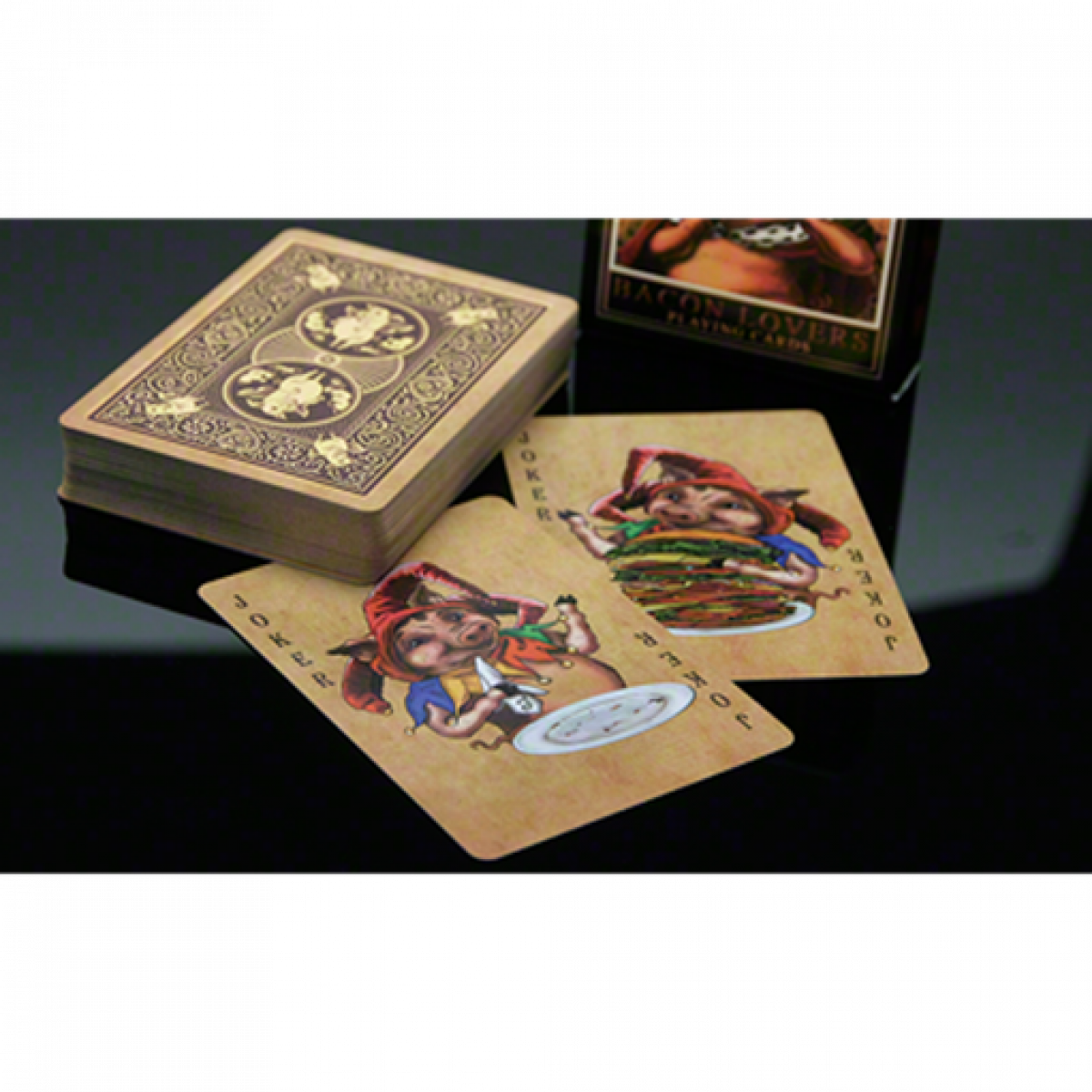 Bicycle Bacon Lovers Playing Card Deck by Collectable Playing Cards | Martinka Magic