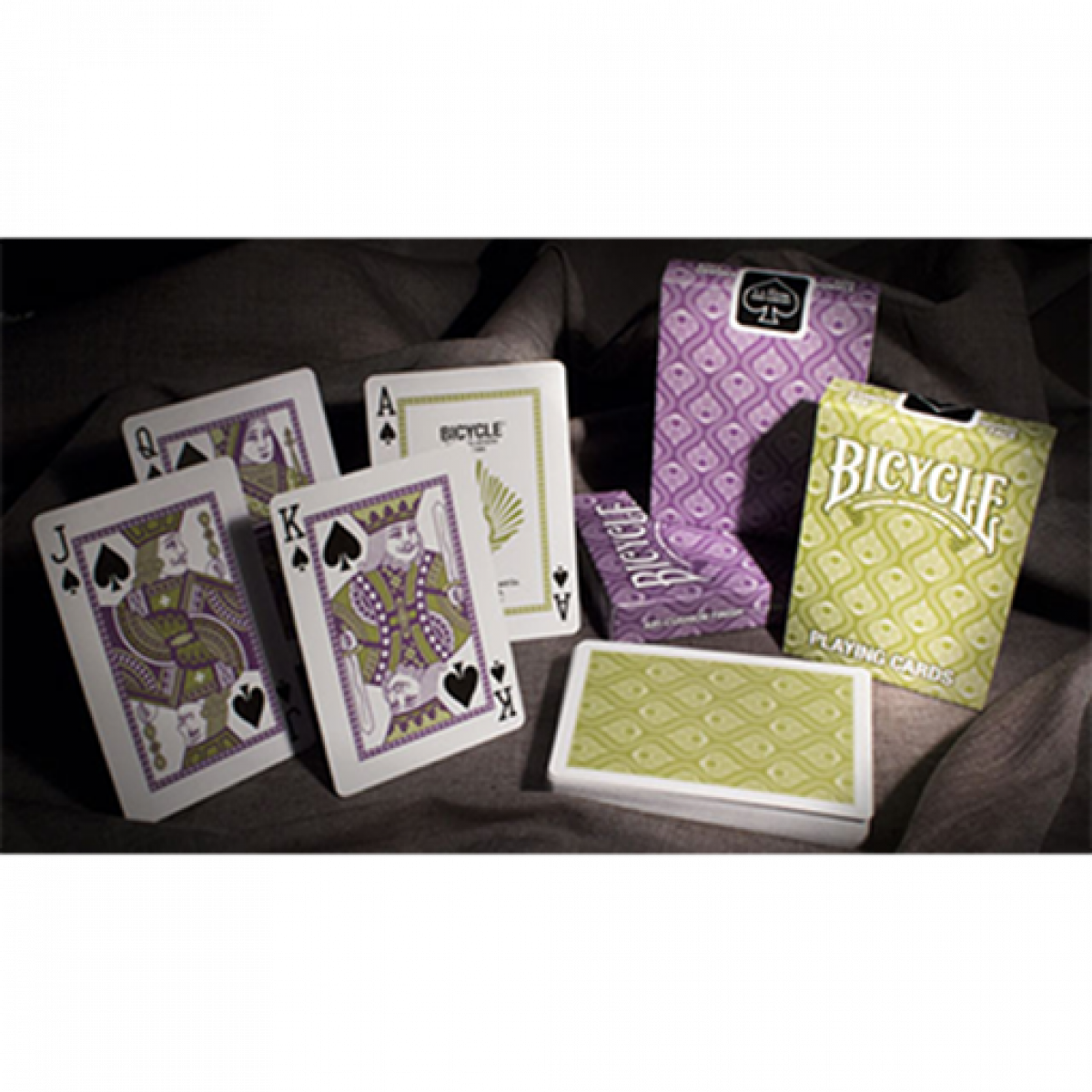 Bicycle Green Peacock Playing Card Deck y USPCCb | Martinka Magic