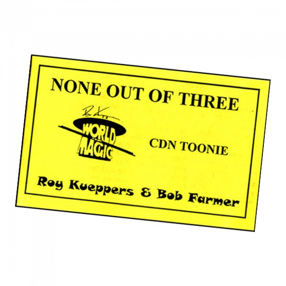 Two-Sided Canadian Twoonie Head Side | Martinka Magic