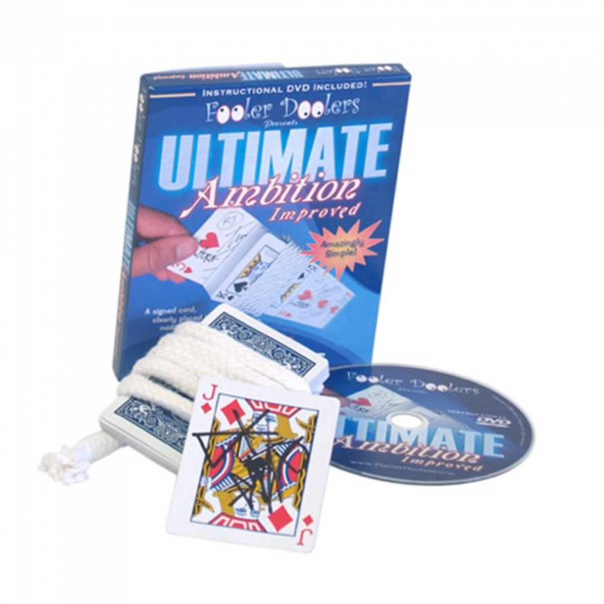 Ultimate Ambition Improved Blue Deck by Daryl - Card Magic Trick ...