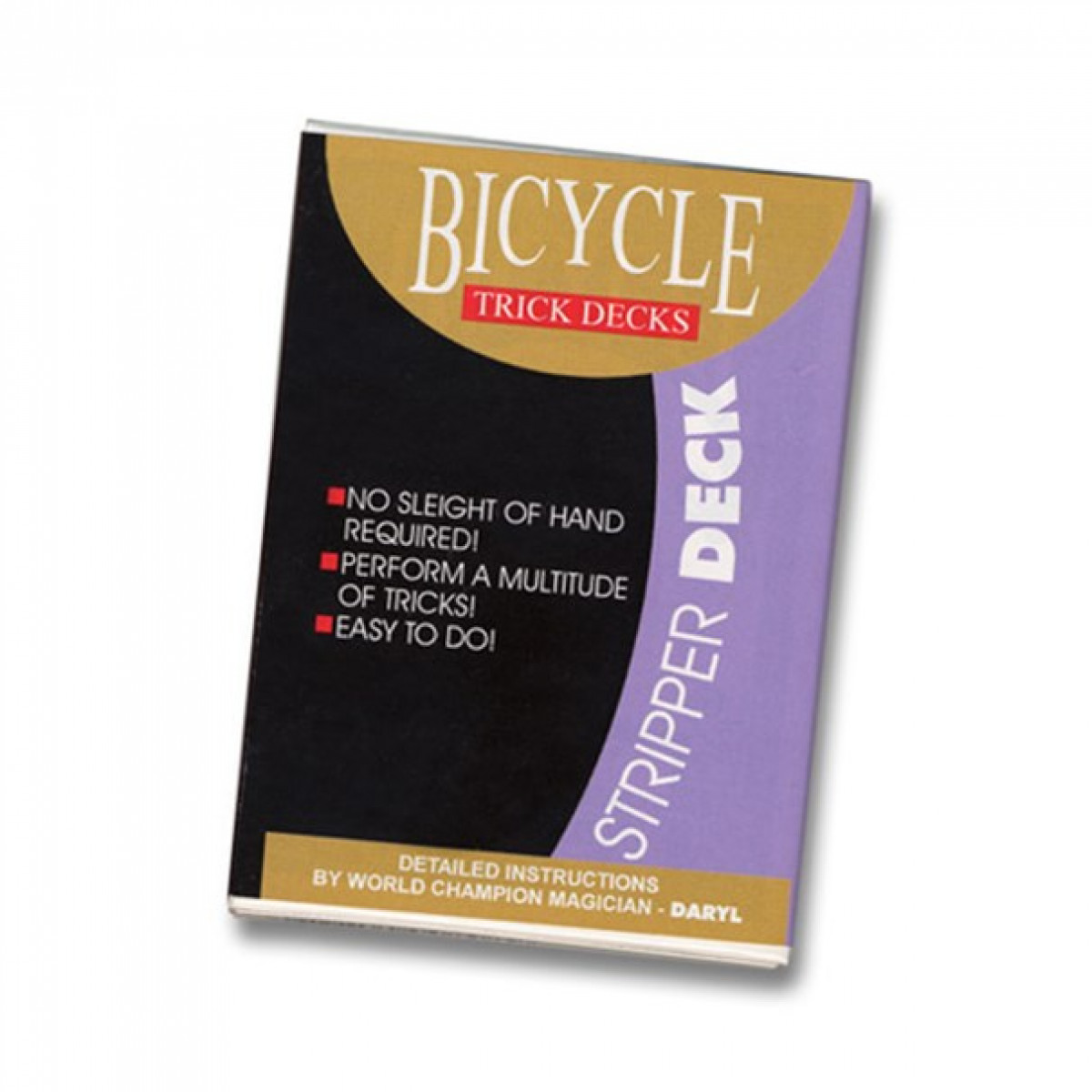 Stripper Deck Red Bicycle by US Playing Card - Magic Trick | Martinka Magic