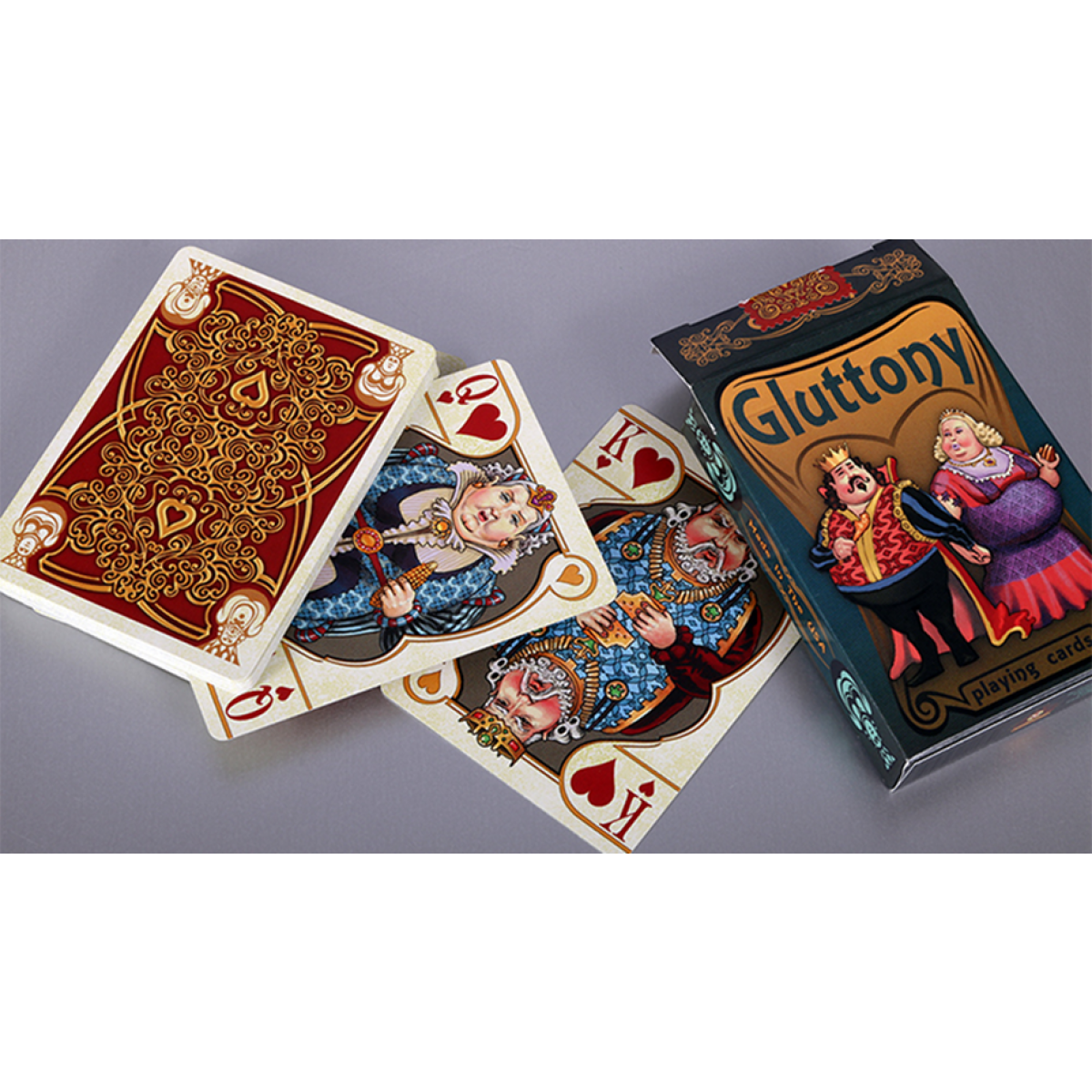 Gluttony Playing Card Deck by Collectable Playing Cards | Martinka Magic