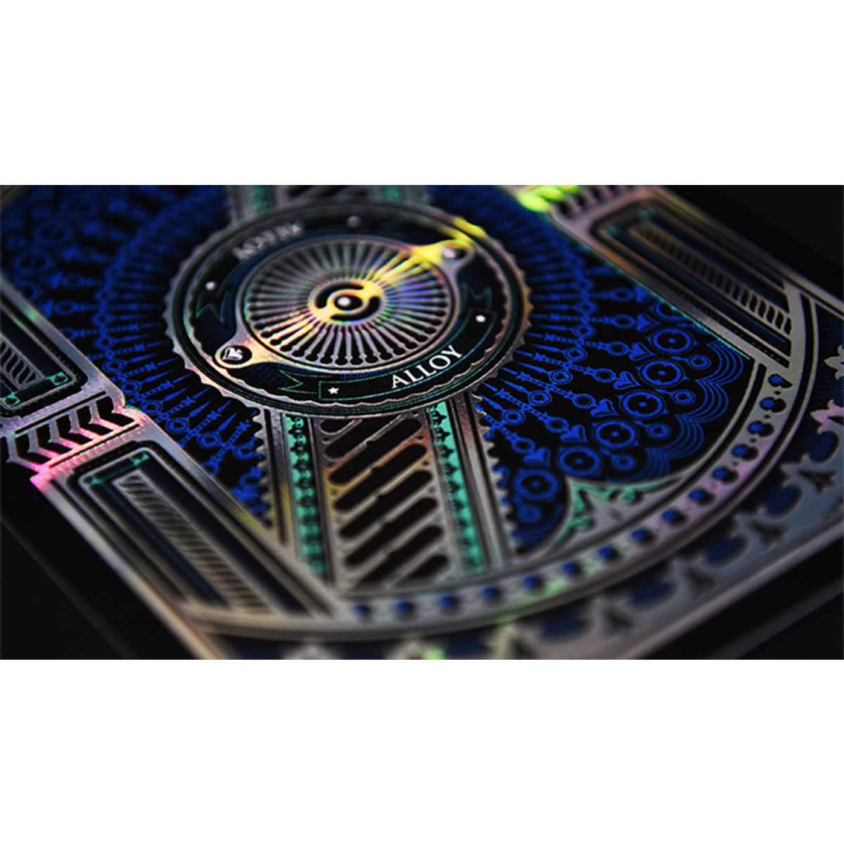 Alloy Cobalt Playing Card Deck (Blue) | Martinka Magic