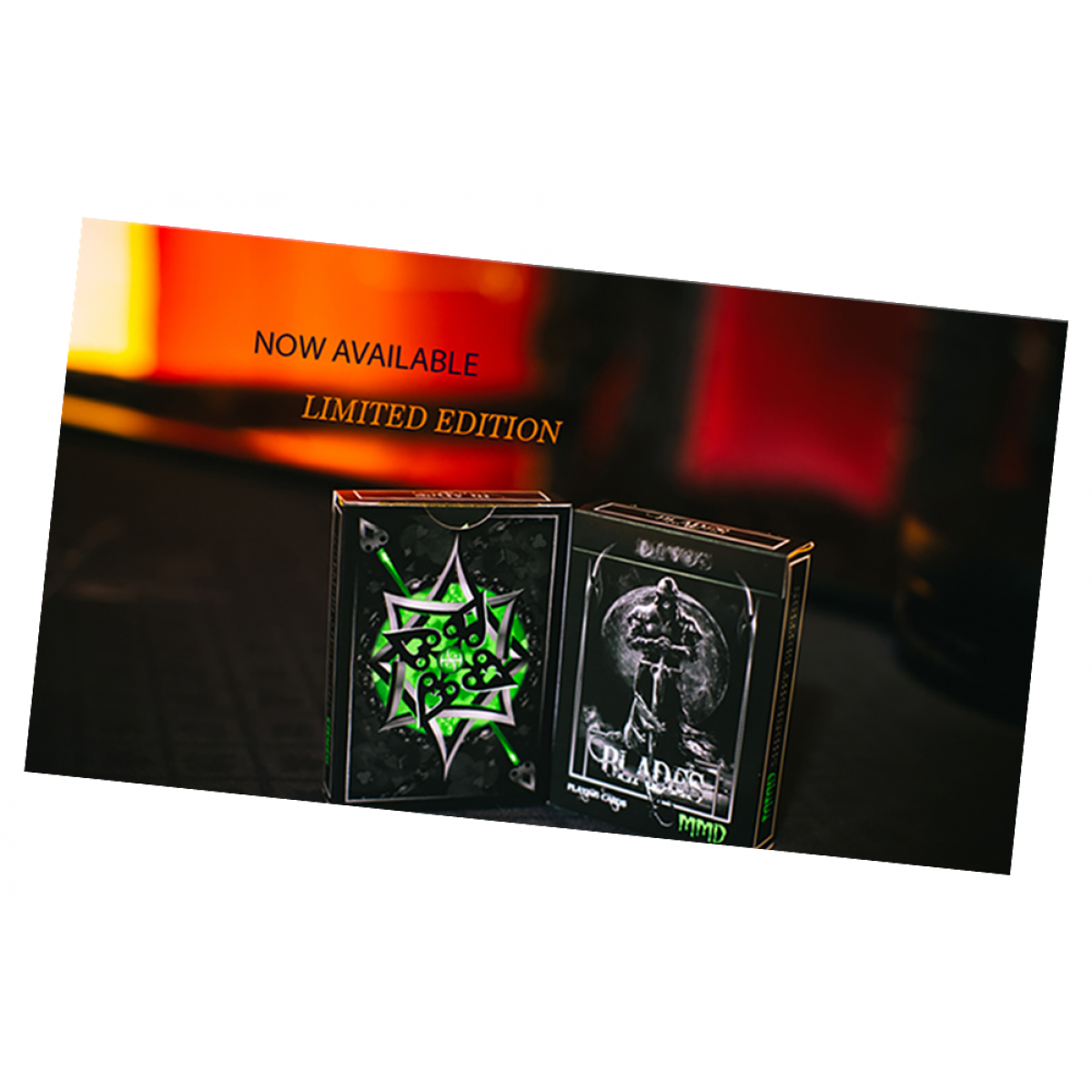 Blades Blood Spear Emerald Edition Playing Card Deck by World Card ...