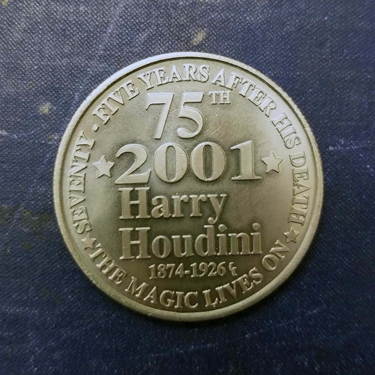 Houdini Commemorative Coin Set | Martinka Magic