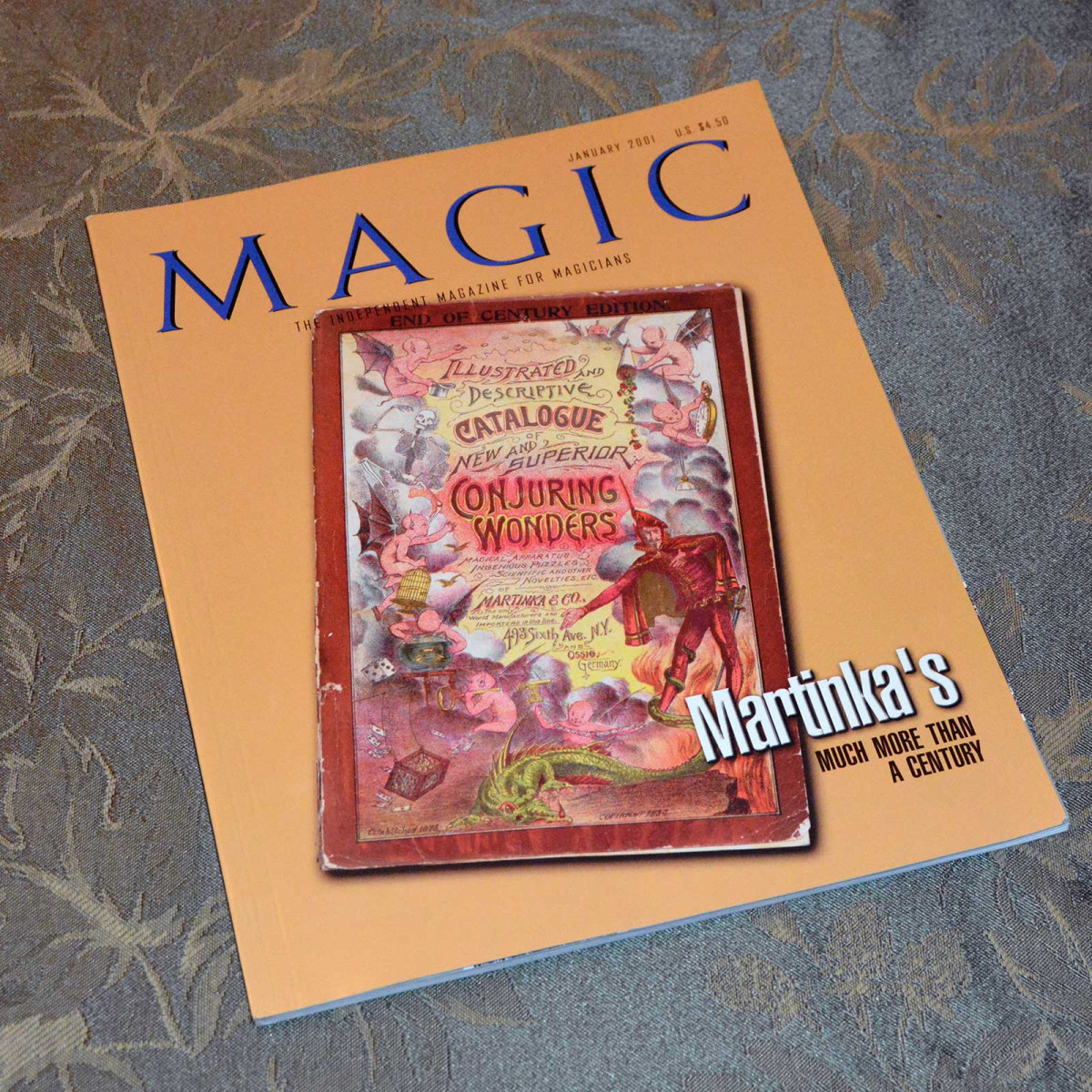 MAGIC Magazine with Martinka story by Gabe Fajuri | Martinka Magic