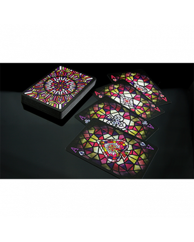 Bicycle Stained Glass Playing Card Deck by Collectable Playing Cards ...