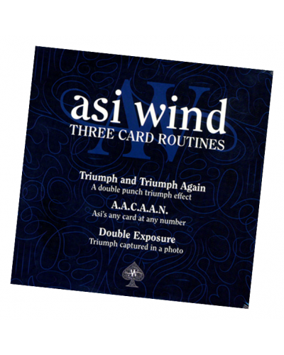 Three Card Routines by Asi Wind - Instructional Card Magic DVD ...