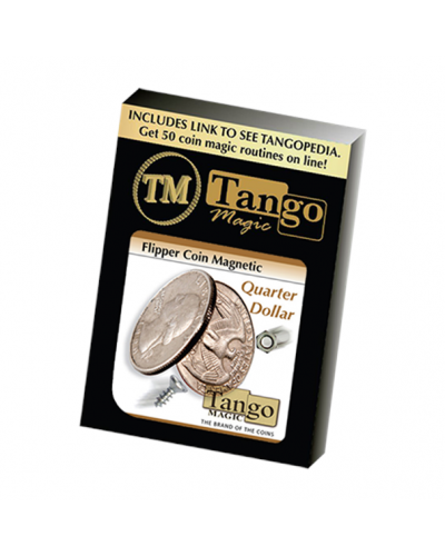 Flipper Coin Magnetic Quarter Dollar (D0043)by Tango - Trick | Martinka ...