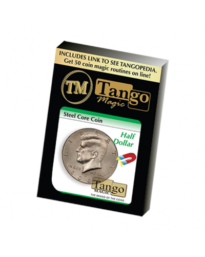 Steel Core Coin US Half Dollar for Magic Tricks with Magnets | Martinka ...