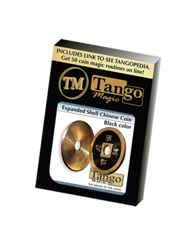 Expanded Chinese coin Shell made in Brass (CH004) from Tango Coin Magic ...