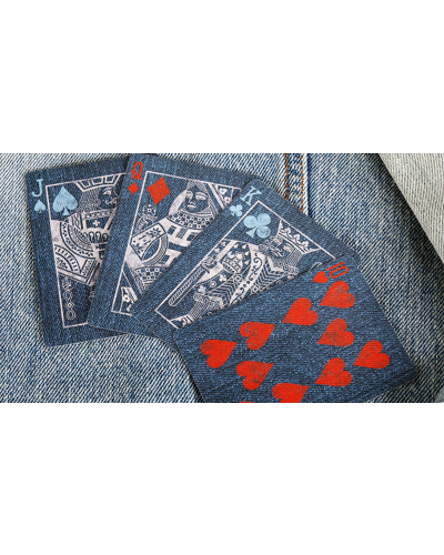 Bicycle Denim Playing Card by Collectable Playing Cards | Martinka Magic