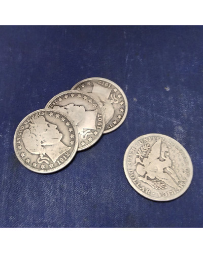 Barber Soft Rededged Coin Set | Martinka Magic